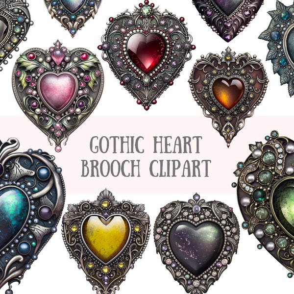 Gothic Brooch - Etsy