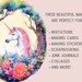 Watercolour Spring Unicorn Clipart Fantasy Horses PNG Digital Image ...