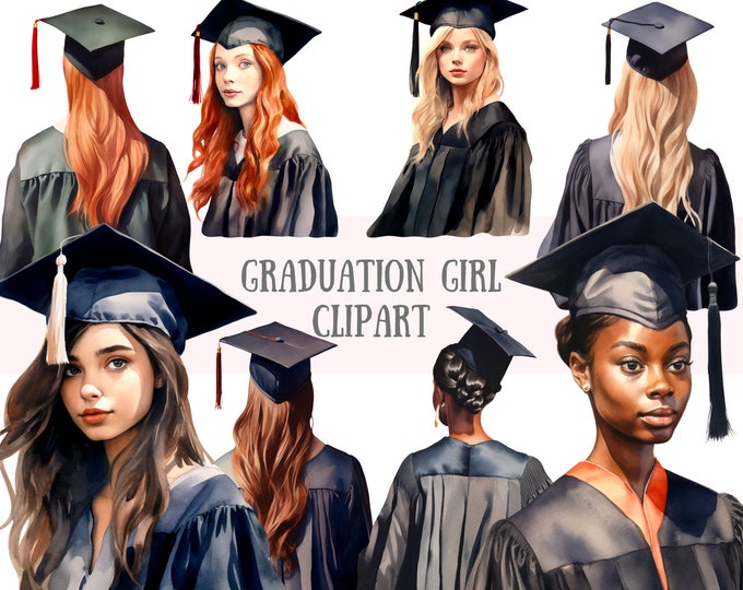 15 Graduation Clipart, Graduation Girl, Student Graduation, Grad ...