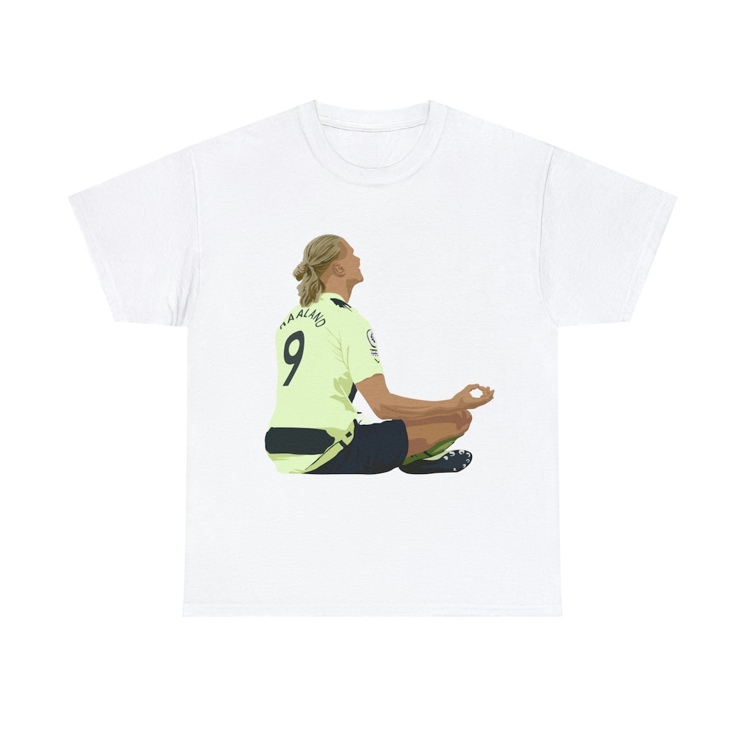 Erling Haaland Meditation Pose Shirt - Etsy