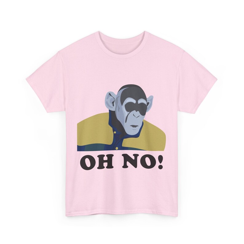 Oh No' Monkey Meme From 'planet of the Apes' Vintage Graphic Shirt - Etsy