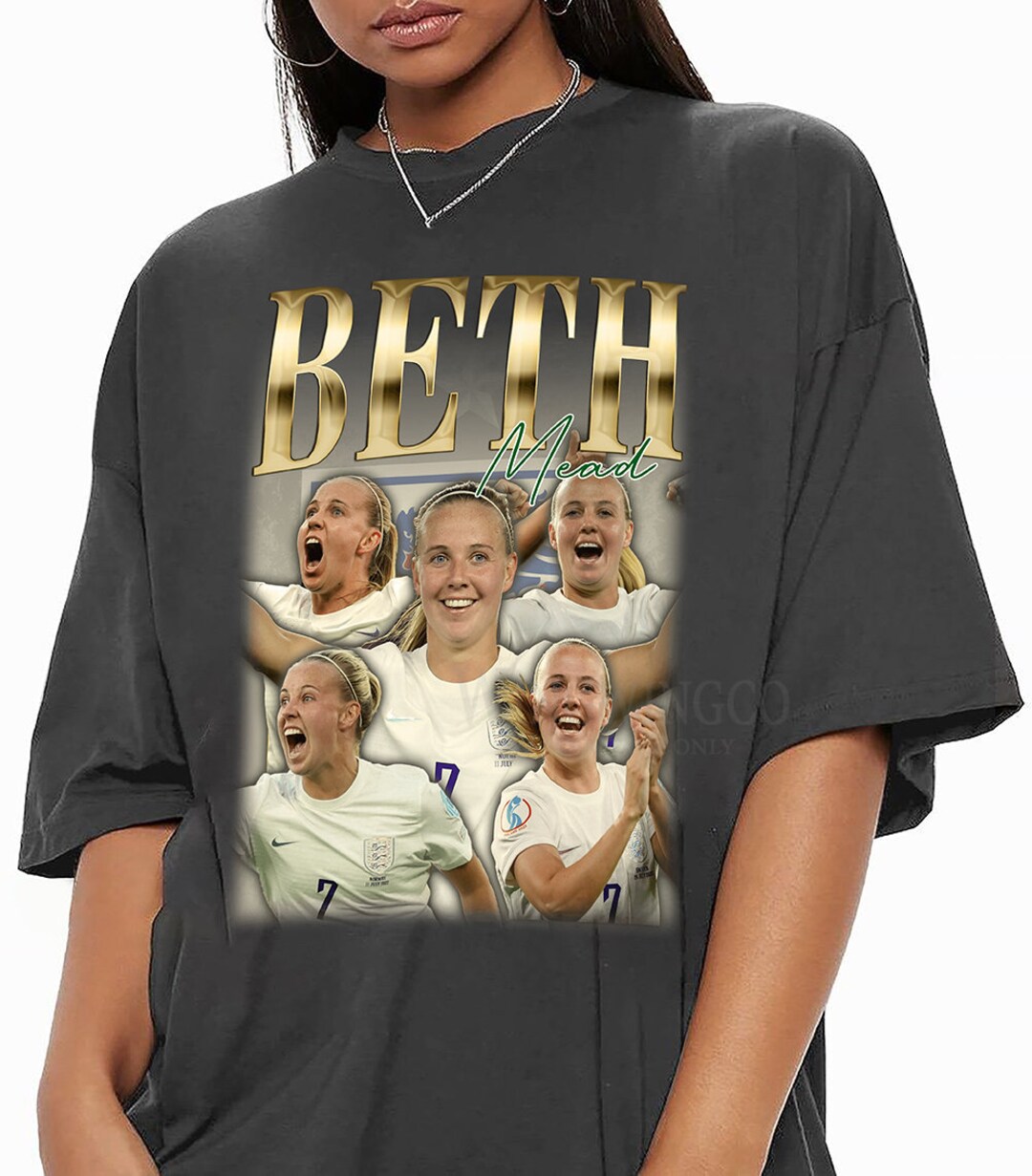 Beth Mead Vintage Bootleg Tee, Beth Mead Vintage Graphic Shirt - Etsy