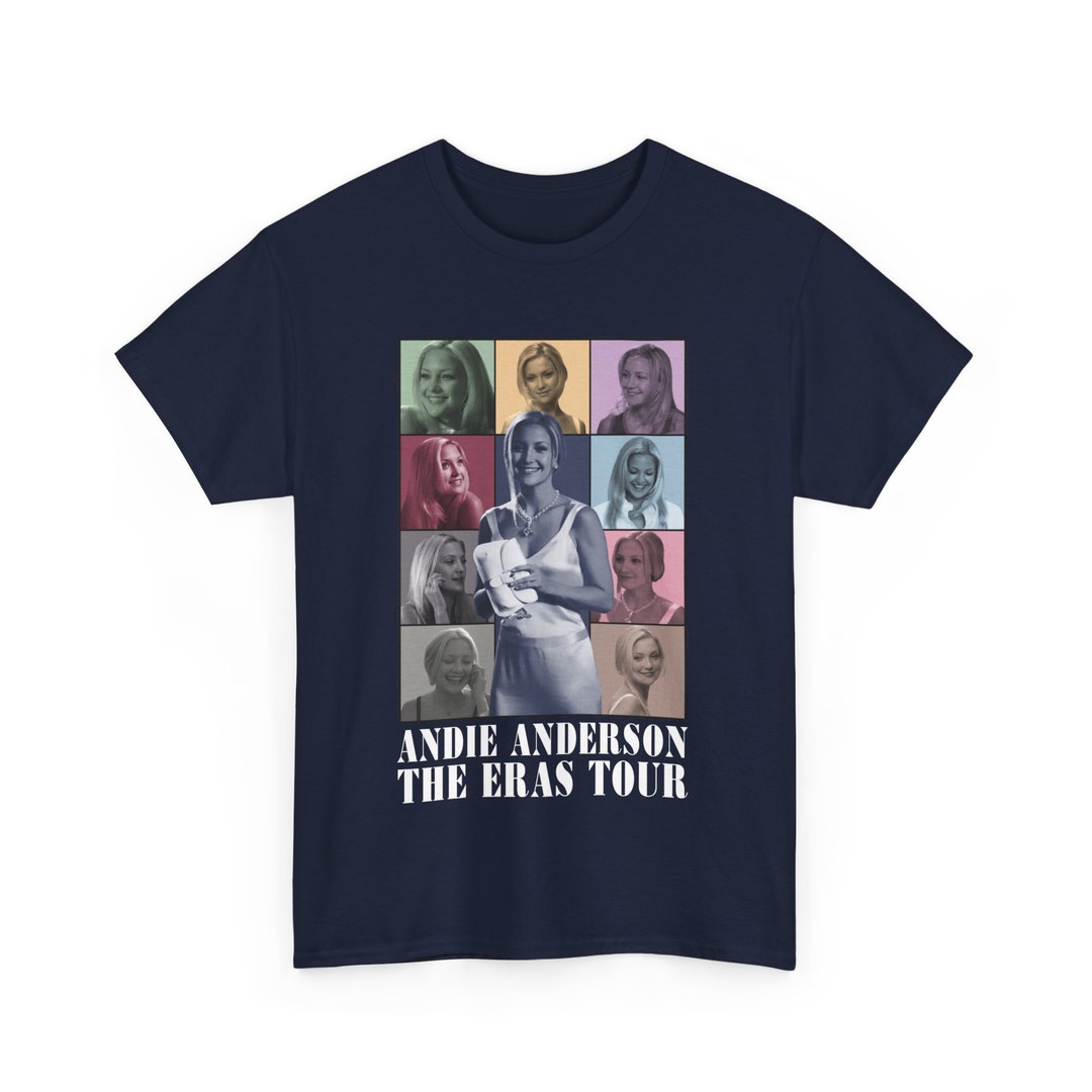 Andie Anderson the Eras Tour Tee , Kate Hudson Vintage Graphic Tee - Etsy