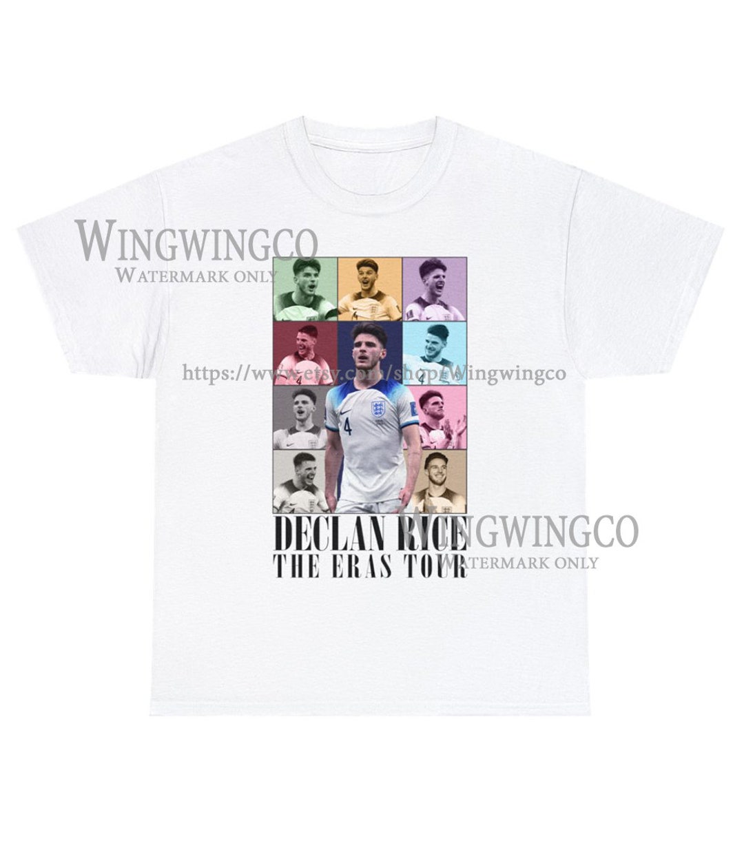 Declan Rice England the Eras Tour Tshirt, Sweatshirt - Etsy