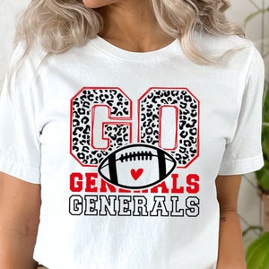 Leopard Go Generals SVG, Go Generals Svg, Generals Mascot Svg, Generals ...