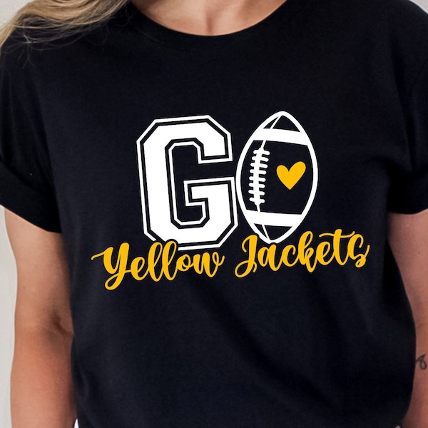 Yellow Jackets Football Png - Etsy