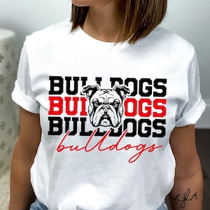 Bulldogs SVG PNG, Bulldogs Face Svg, Stacked Bulldogs Svg, Bulldogs ...