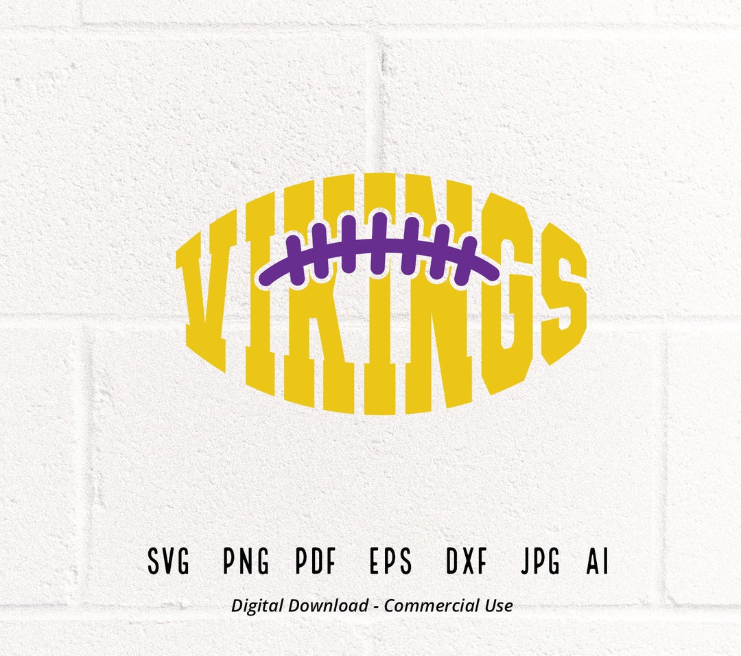 Vikings SVG PNG, Vikings Football Svg, Vikings Mascot Svg, Vikings ...