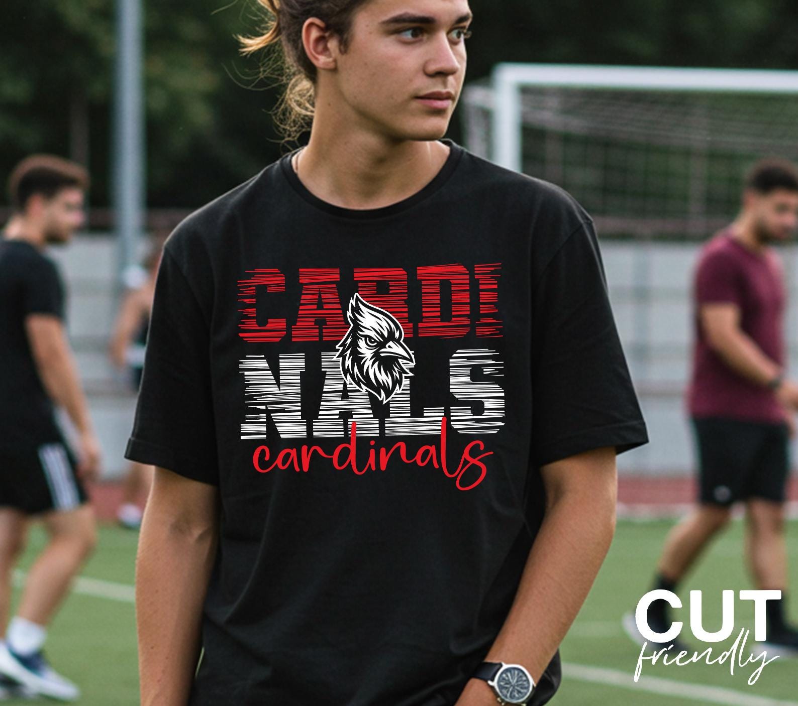 Fierce Cardinal Mascot SVG – School Spirit Design (digital Download) - Etsy