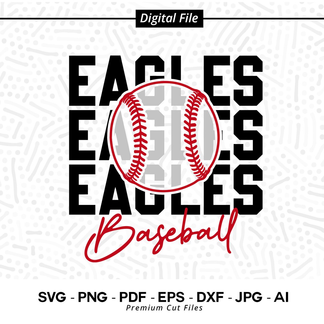 Baseball SVG PNG, Eagles, Baseball, Svg, Eagle Baseball, Eagles Shirt ...