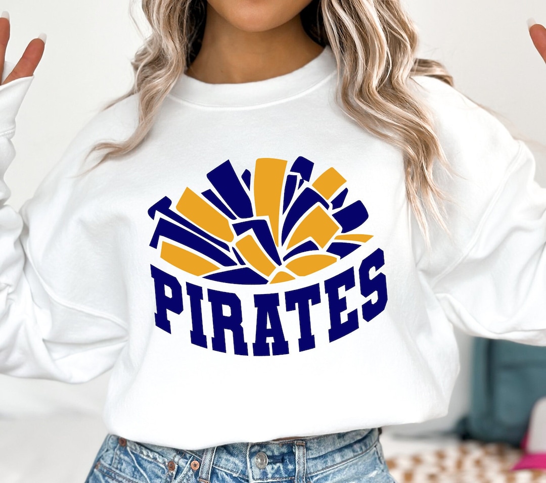 Pirates SVG Pirates Cheer SVG PNG Pirates Mascot Svg - Etsy