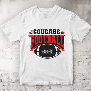 Cougars Football SVG PNG Bundle, Cougars Svg Bundle, Cougars Shirt ...