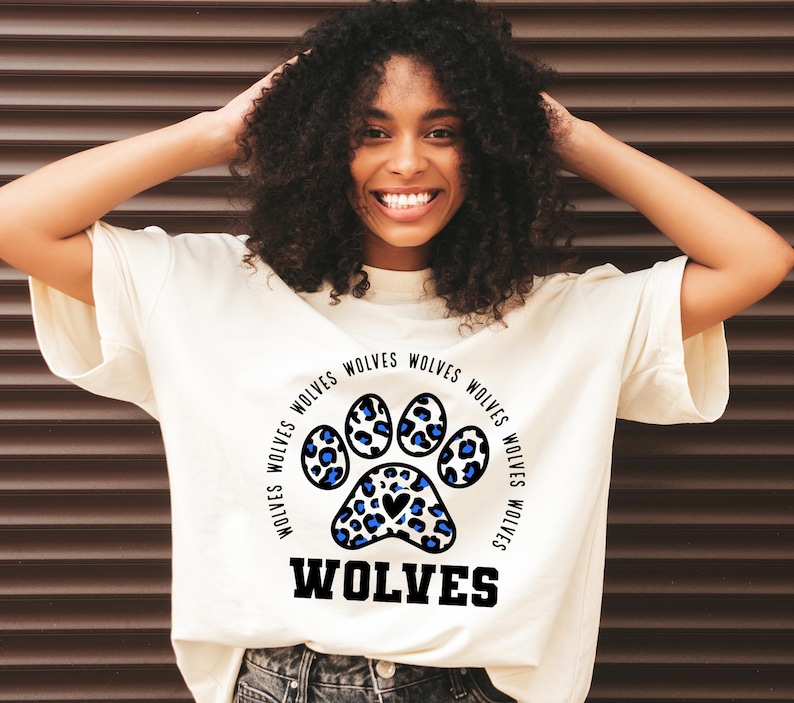 Wolves SVG PNG Bundle, Sports Team Cut Files (instant Download) - Etsy