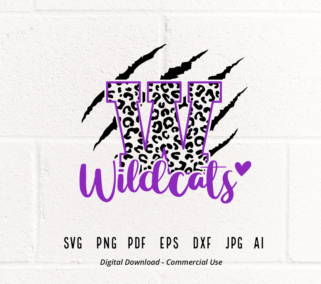 Wildcats Claw SVG, Claw Scratch Svg,leopard Wildcats Svg,wildcats Paw ...