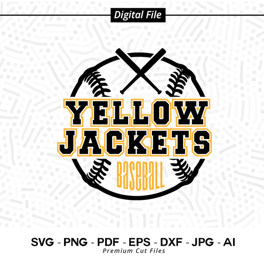 Yellow Jackets Baseball SVG, PNG, Cricut (digital Download) - Etsy