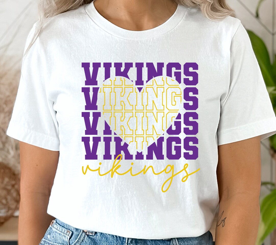 Stacked Vikings SVG Vikings Mascot Svg Vikings Svg Vikings - Etsy