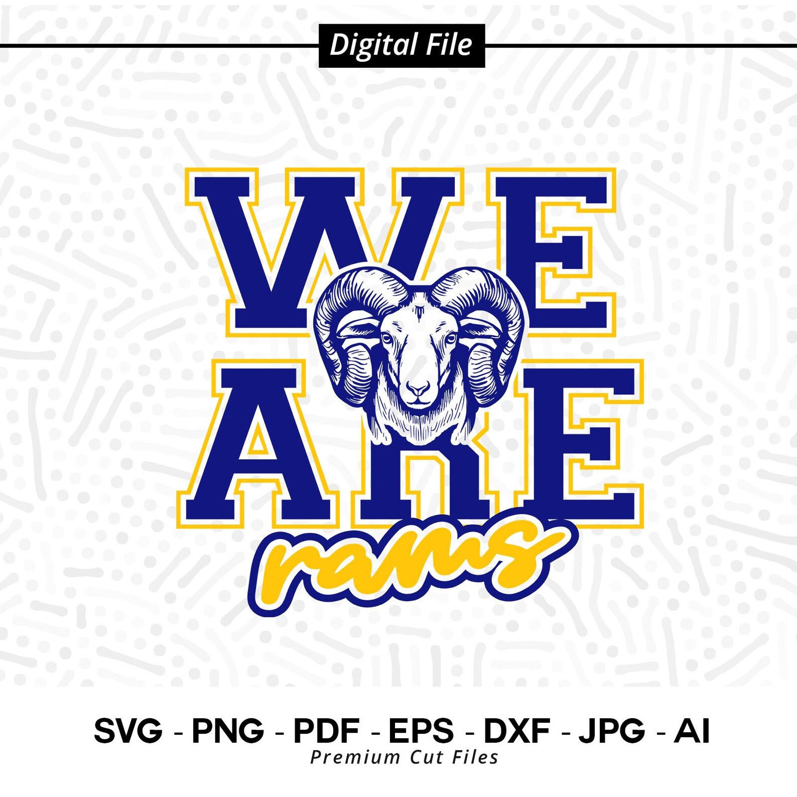 Buy We Are Rams SVG PNG, Rams Svg Png, Ram Svg, Rams Shirt Design, Rams ...