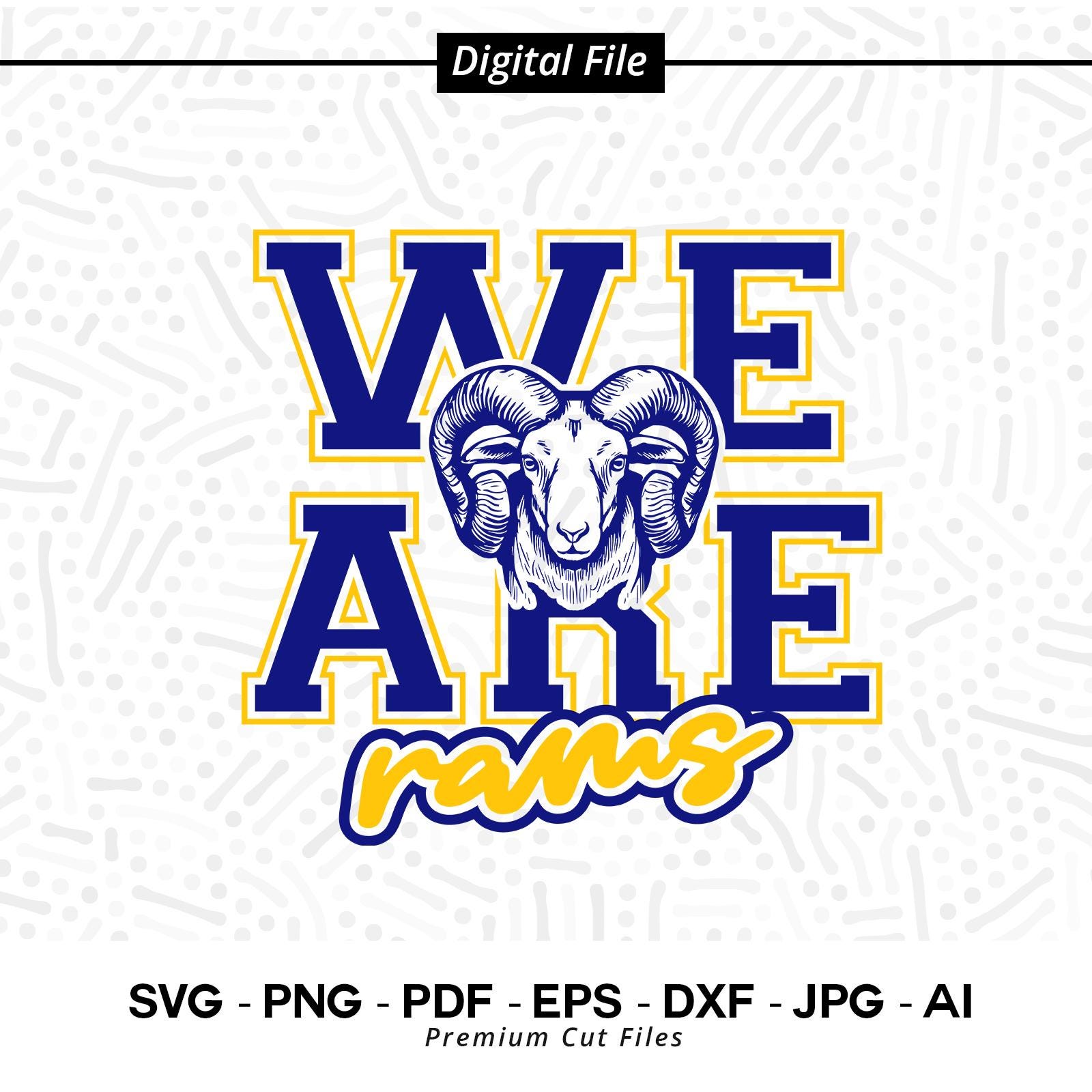 Buy We Are Rams SVG PNG, Rams Svg Png, Ram Svg, Rams Shirt Design, Rams ...