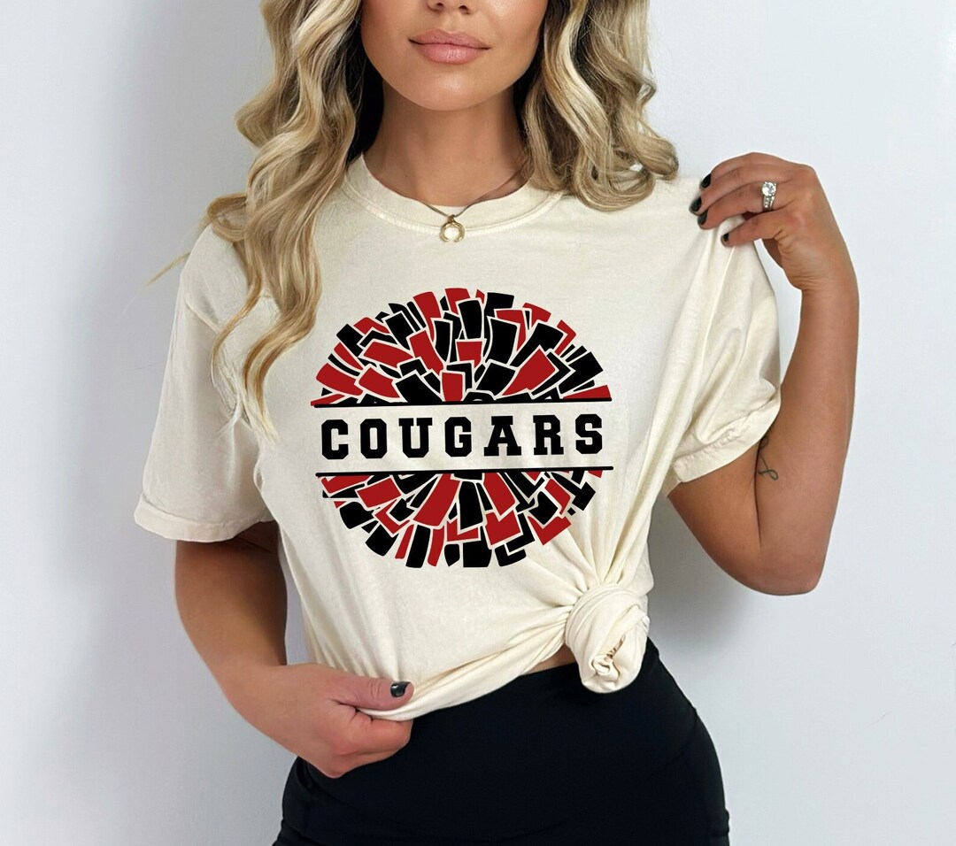 Cougars Cheer SVG PNG Cougars Mascot Svg Cougars Svg - Etsy