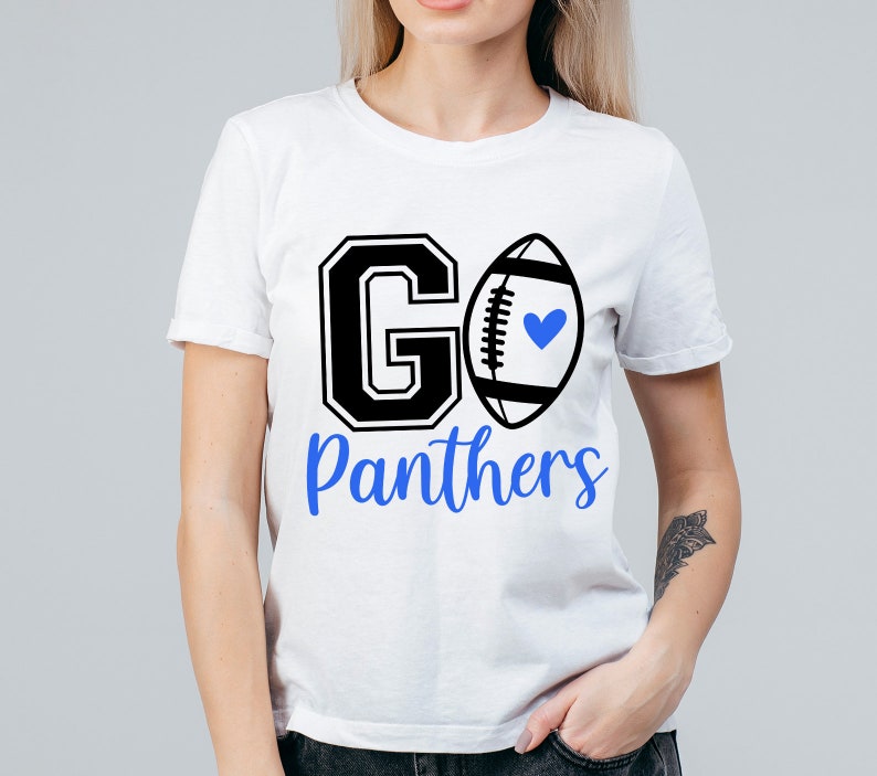 GO Panthers SVG Panthers Mascot Svgpanthers Svgpanthers - Etsy