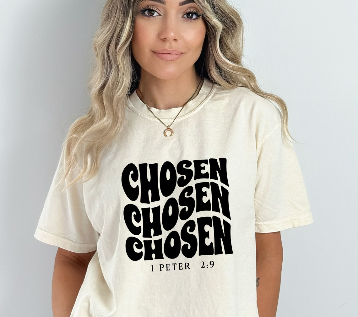 Chosen SVG PNG I Peter 2:9 Svg Bible Verse Svg Worthy Svg - Etsy