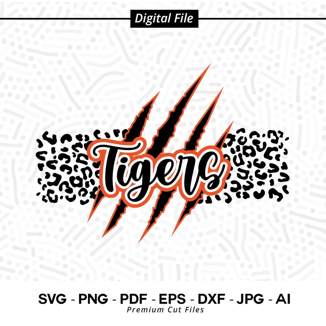 Tigers Scratch Claw, Tiger Paw, Tigers, Tiger, SVG PNG EPS Files ...