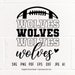 Stacked Wolves SVG, Wolves Mascot Svg, Wolves Svg, Wolves School Team ...