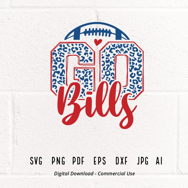 Buffalo Bills Svg - Etsy