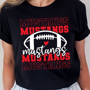 Mustangs SVG, Mustangs Mascot Svg, Stacked Mustangs Svg, Mustangs ...