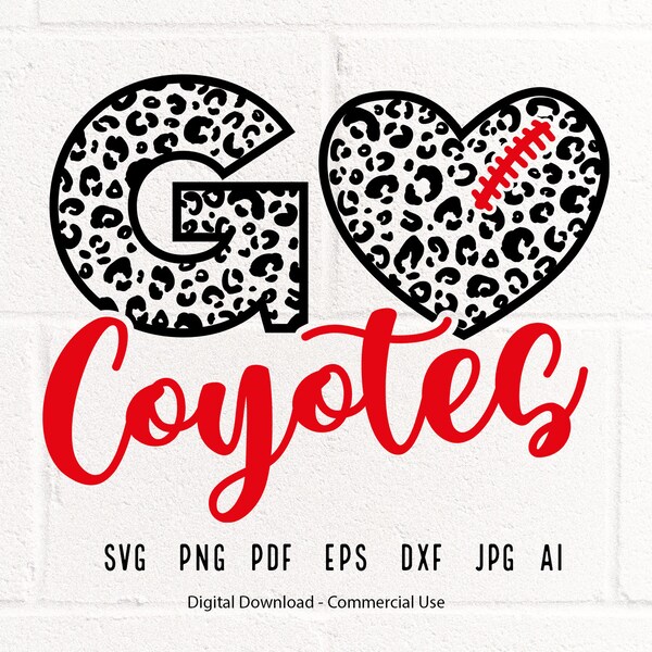 Coyotes Cheer Svg - Etsy