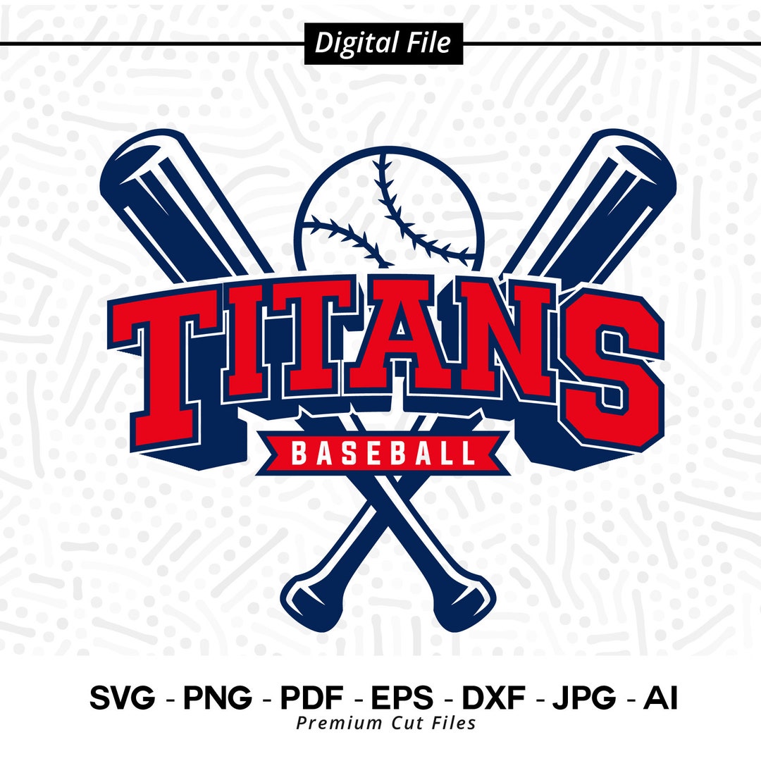 Titans Baseball SVG PNG, Baseball Svg, Titans Svg, Baseball Shirt Svg ...