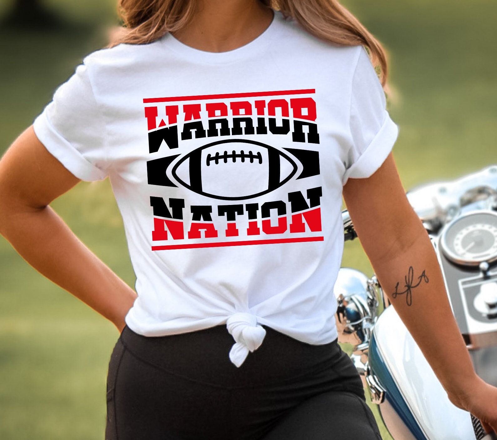 Warrior Nation SVG PNG, Warrior SVG, Warrior Mascot Svg, Warriors Cheer ...