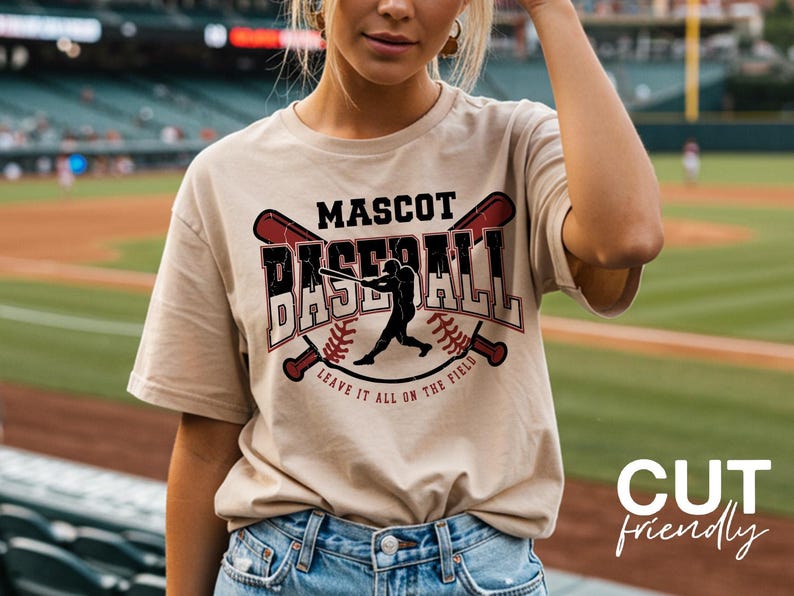 Editable Baseball Team SVG | Varsity Font, Player Silhouette (digital ...