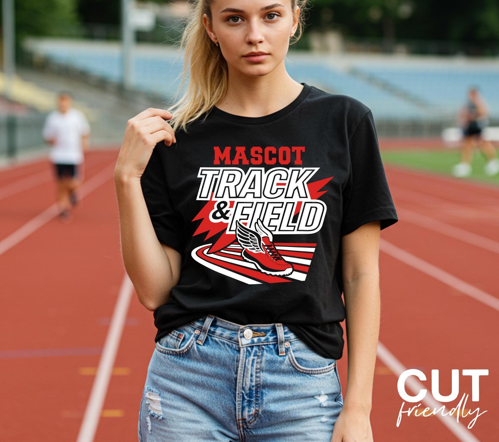 Editable Track & Field Team Design, Custom Name Number (svg, Png, Eps ...