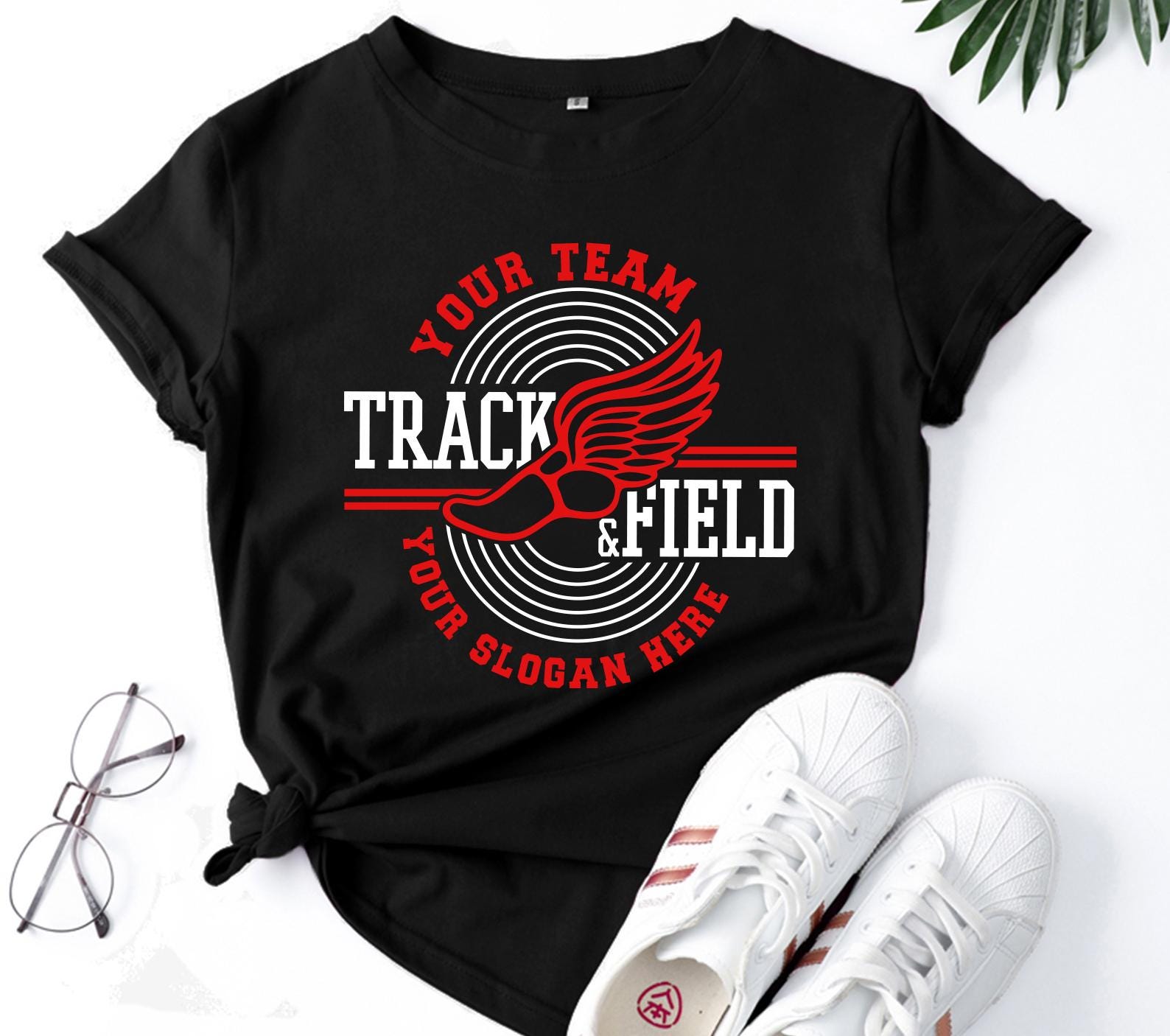 Track Mascot SVG Cut File - School Running Team Logo - Etsy