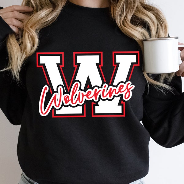 Michigan Wolverines Mascot Svg - Etsy