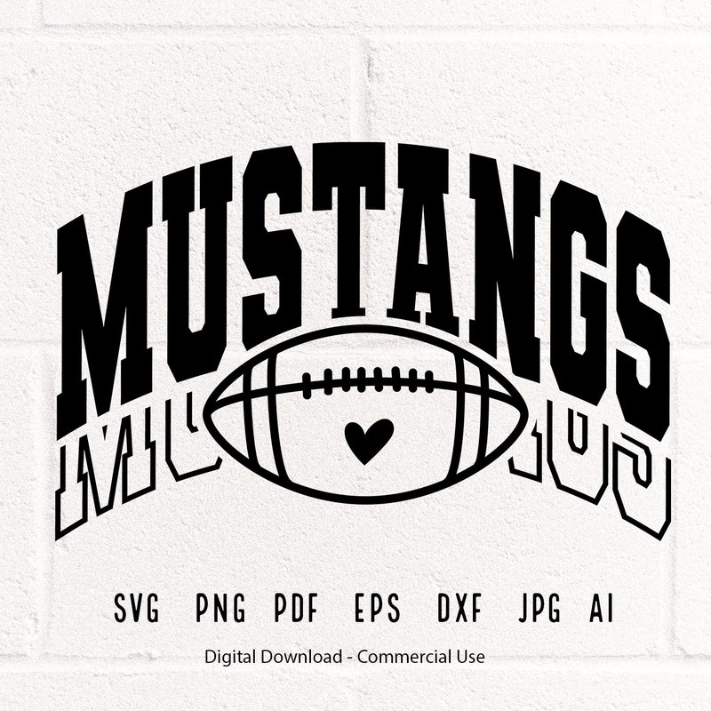 Mustang Svg - Etsy