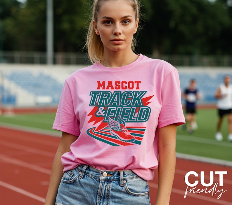 Editable Track & Field Team Design, Custom Name Number (svg, Png, Eps ...