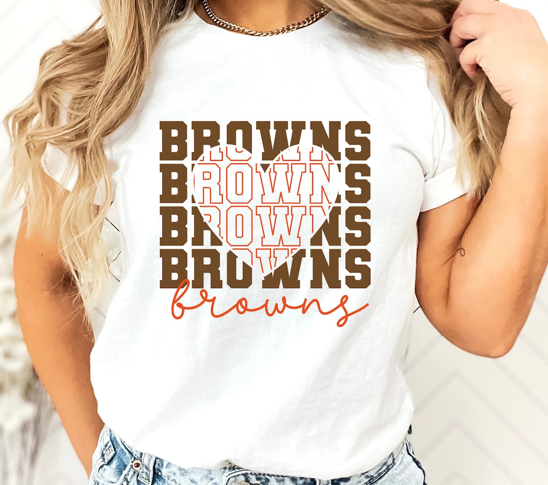 Stacked Browns SVG Browns Mascot Svg Browns Svg Browns - Etsy
