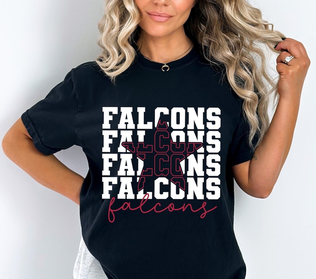 Stacked Falcons SVG Falcons Mascot Svg Falcons Svg Falcons - Etsy