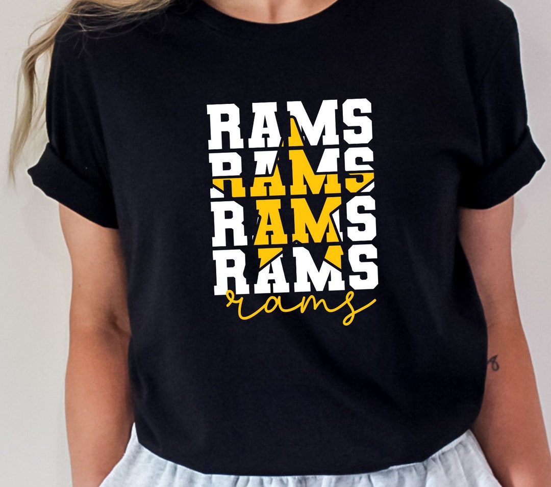 Stacked Rams SVG Rams Mascot Svg Rams Svg Rams School Team - Etsy
