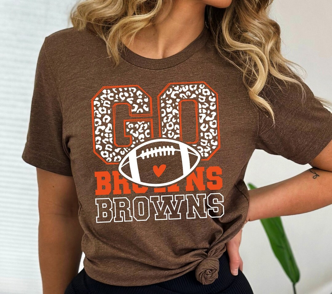 Leopard Go Browns SVG PNG Go Browns Svg Browns Mascot Svg - Etsy
