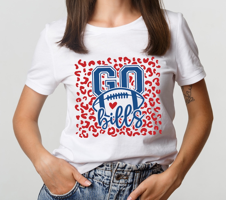 Leopard Go Bills Bills Mascot Svg Bills Svg Bills School - Etsy