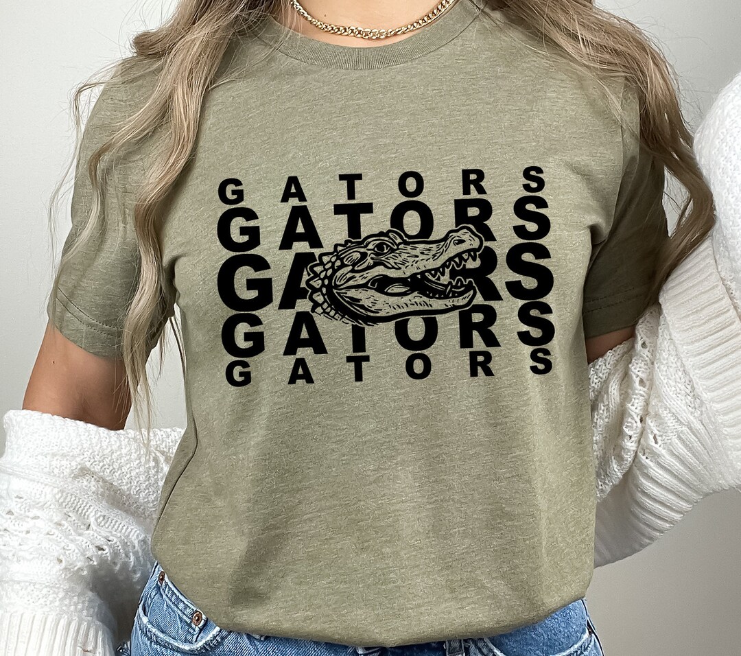 Gators SVG PNG Gators Face Svg Stacked Gators Svg Gators - Etsy