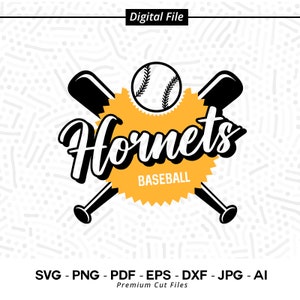 Baseball SVG PNG, Hornet Baseball, Hornet, Hornets, Baseball, Svg ...
