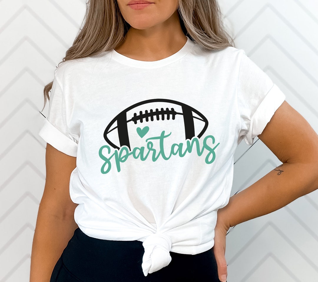 Spartans SVG Spartans Mascot Svgspartans Heart Svgspartans - Etsy