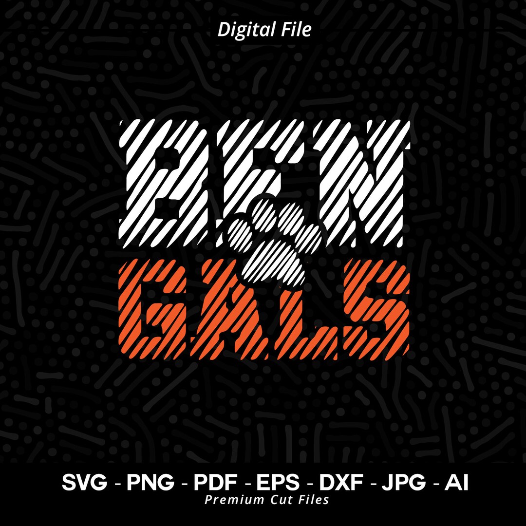 Bengals Paw SVG PNG, Bengals Svg, Paw Svg, Bengals Shirt, Bengals Cheer ...