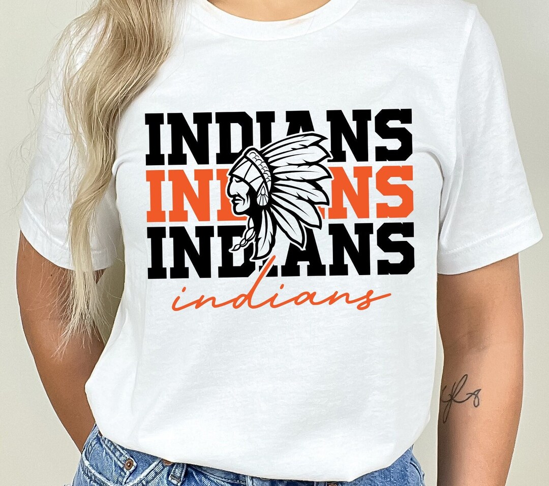 Indians SVG PNG Indians Face Svg Indians Mascot Svg Indians - Etsy ...