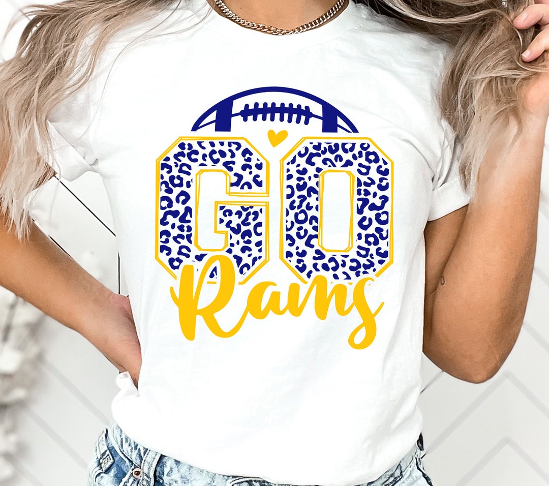 Leopard Go Rams SVG Rams Football Svg Rams Svg Rams Mascot - Etsy