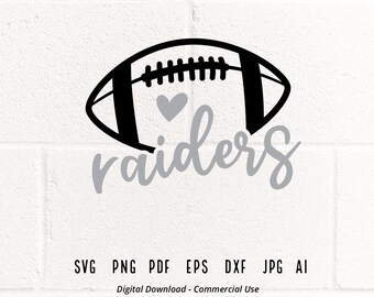 Raider Football Svg, Raider, Raiders, Football Svg, Png, Sublimation ...